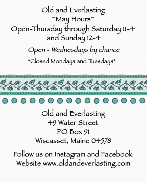 We Welcome May! - Old and Everlasting Gifts and Greeting Cards